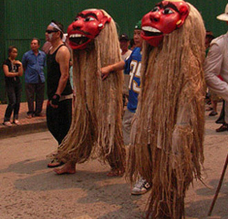 Lao New Year celebration